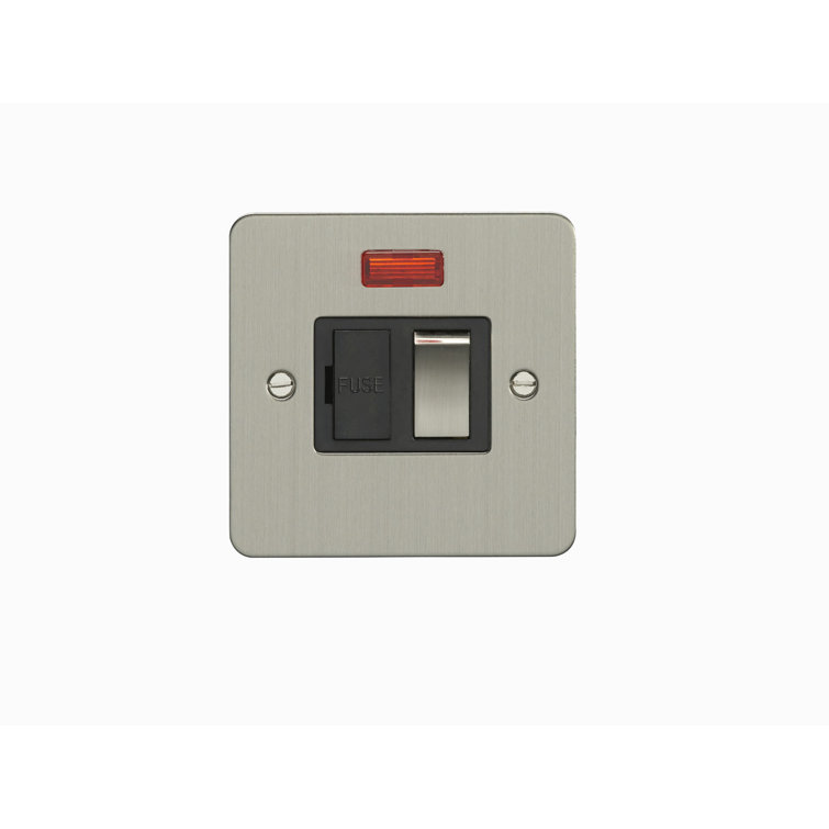 Eurolite Fuse Spur with Neon Enhance Flat Plate Matching Black Trim ... Eurolite Fuse Spur with Neon Enhance Flat Plate Matching Black Trim ...